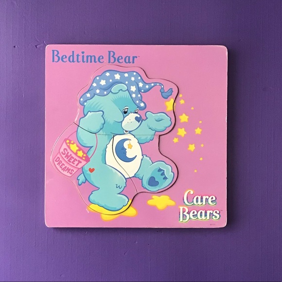 Other | Care Bears Wooden Puzzle Bedtime Bear | Poshmark